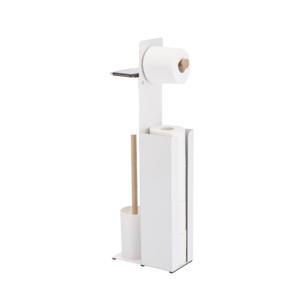 Σταντ Για Χαρτί Υγείας + Πιγκάλ Spirella White 7610583225740 | Spitishop