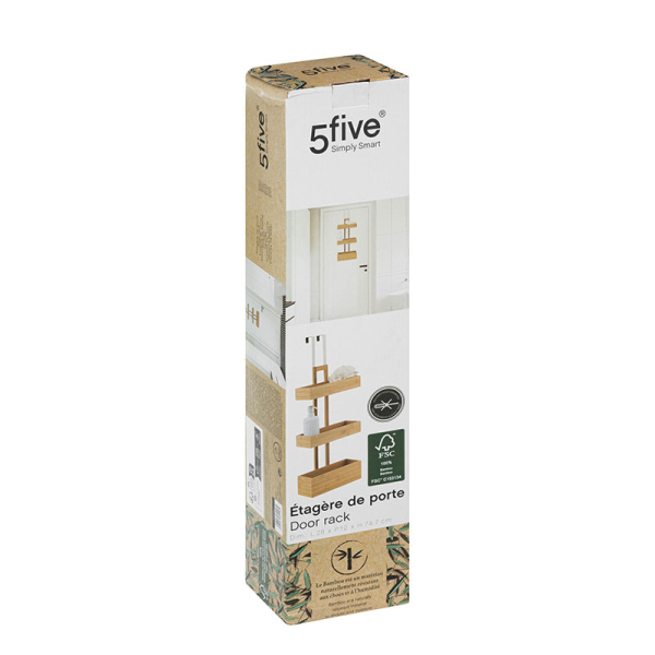 Ραφιέρα Πόρτας 3 Θέσεων (28x17.3x74.7) F-V Door Shelf 174782 ...