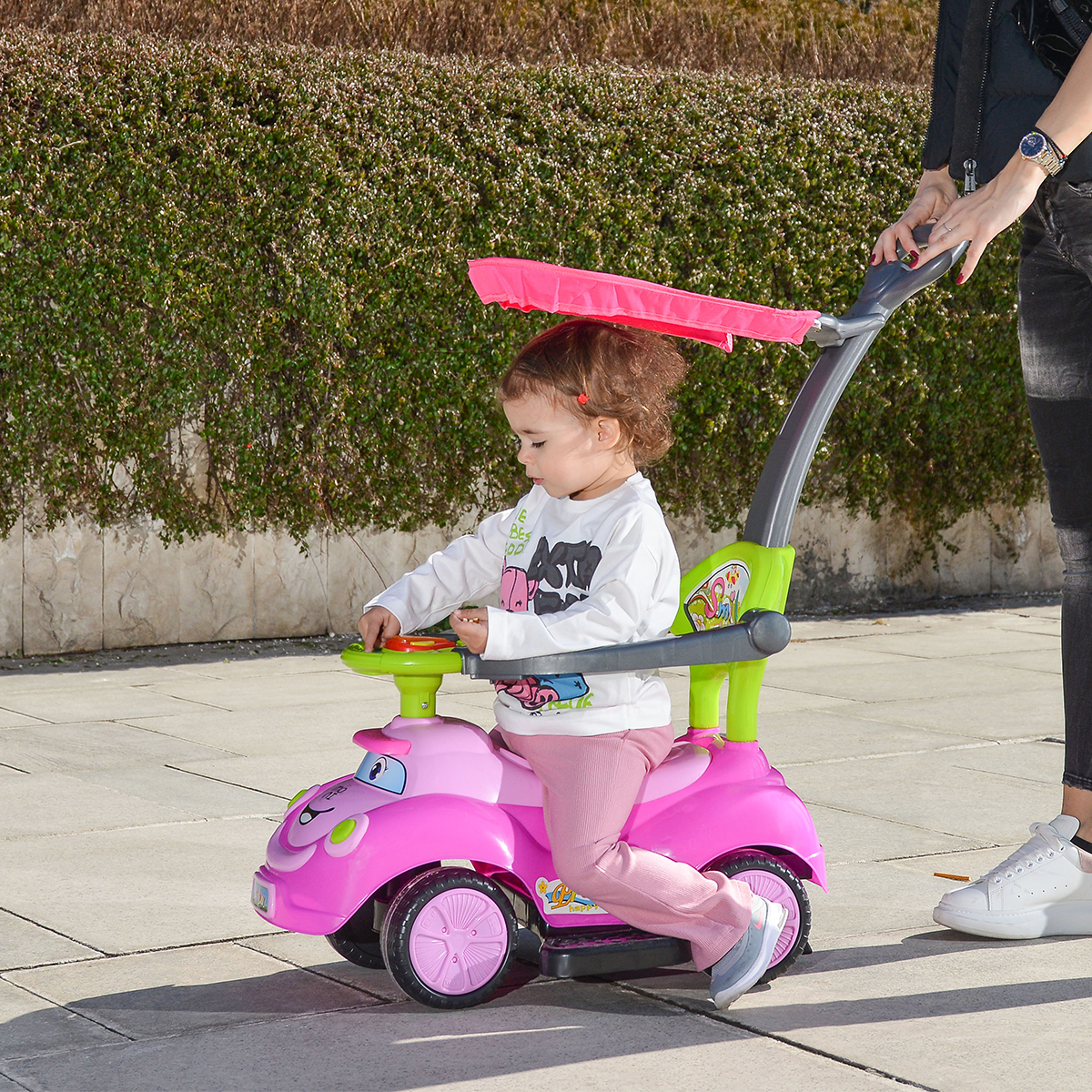 Περπατούρα - Ride On Moni Smile Pink 3800146241407 | Spitishop