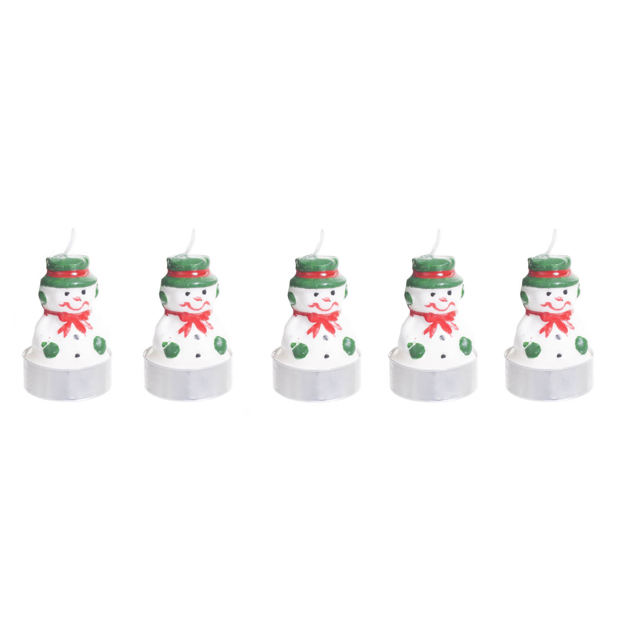 Χριστουγεννιάτικα Κεριά Ρεσώ (Σετ 5τμχ) A-S Snowman 113559 ...