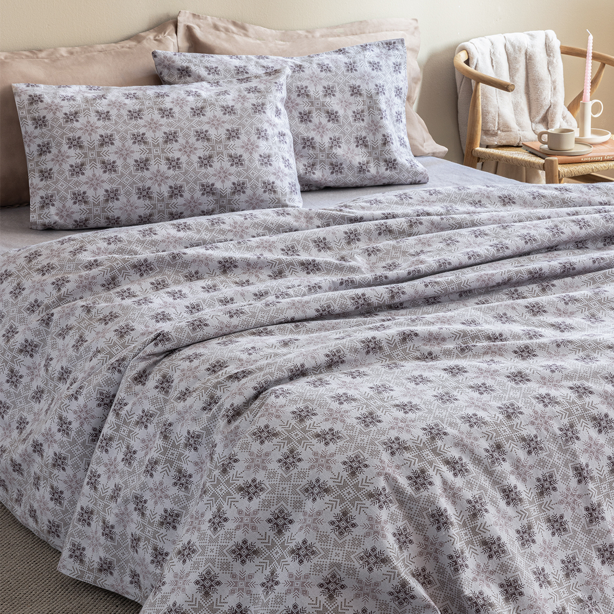 Φανελένια Σεντόνια King Size (Σετ) Palamaiki Sofy SF102 | E-Sentonia