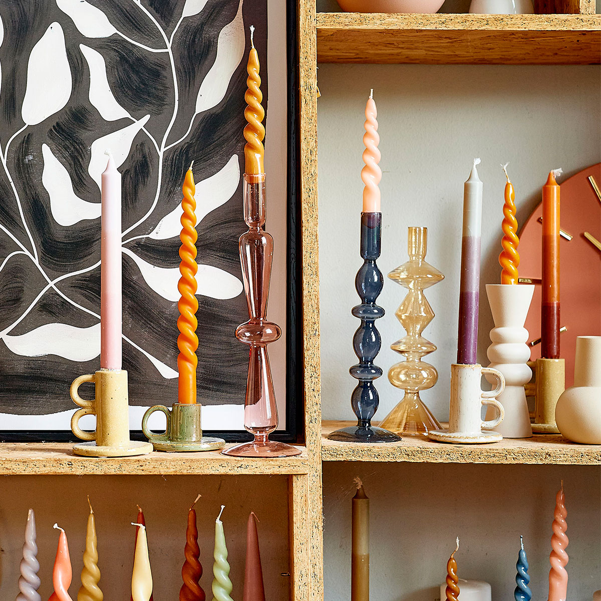 Κηροπήγιο (Φ9x24) Edelman Lance Grey 1121702 8720362197782 | Spitishop