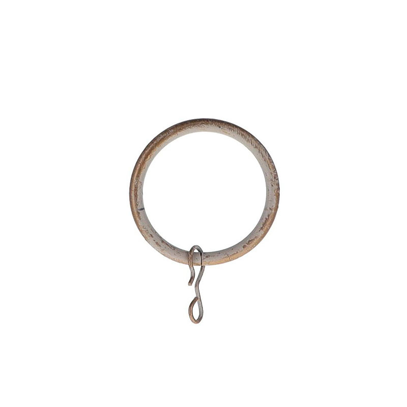Κρίκοι Κουρτίνας 8τμχ (Φ20) L-N Ecru 790101 3700308313143 | Spitishop