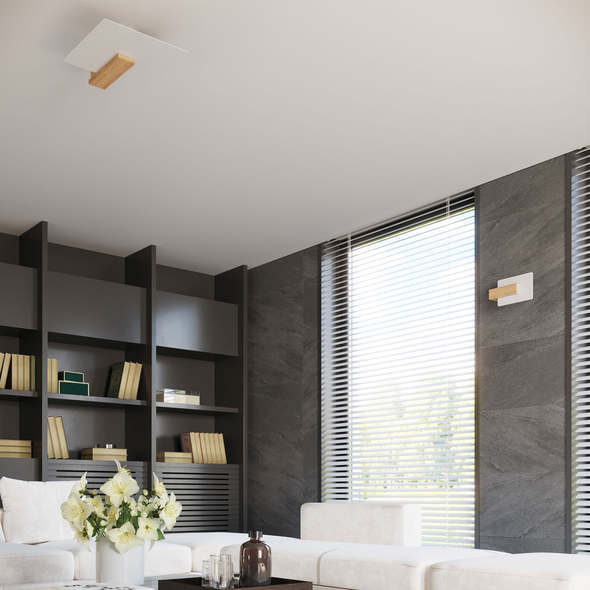 Απλίκα Τοίχου Sollux Lappo Natural SL.1094 5903282726451 | Spitishop