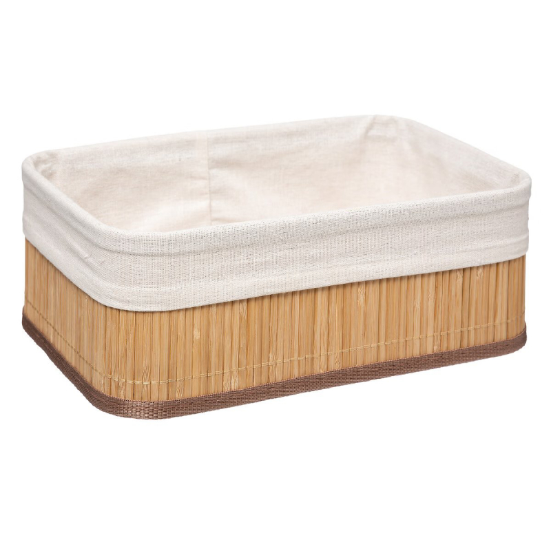 Καλάθια Αποθήκευσης (Σετ 3τμχ) F-V Natural Bamboo 174509A 3560233826978 ...