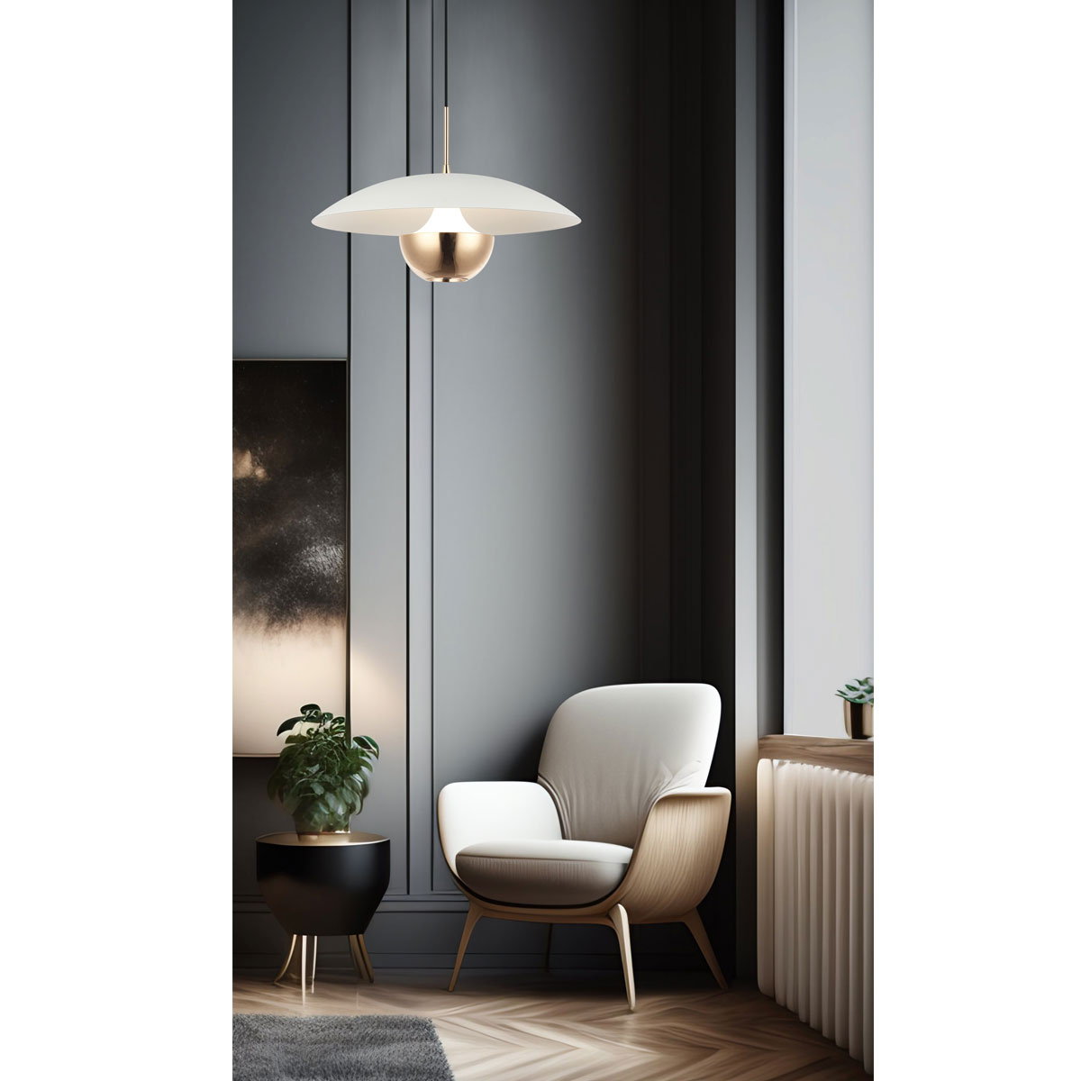 Φωτιστικό Οροφής LED Viokef Valia Gold 4292301 5201769111166 | Spitishop