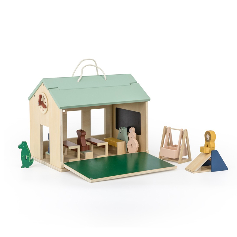 Ξύλινο Παιχνίδι (31.3x25x20.6) Trixie Σχολείο 5400858368171 | Spitishop