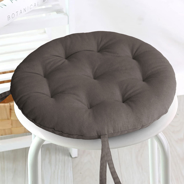 Μαξιλάρι Καρέκλας (Φ40) Melinen Mad Brown/Grey 20003507 | Spitishop