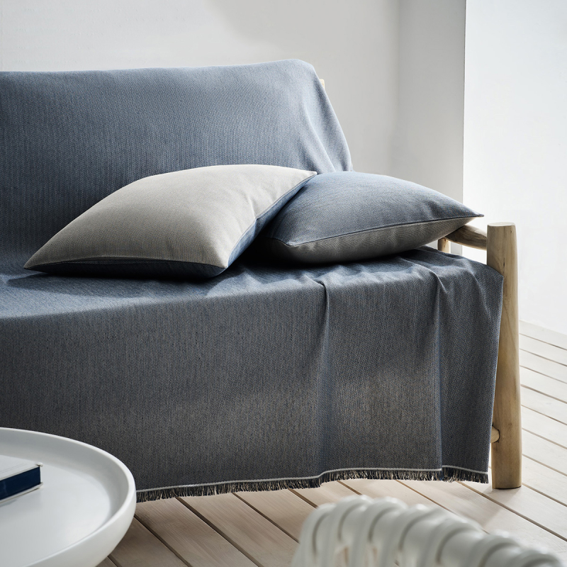 Ριχτάρι Διθέσιου Καναπέ (180x250) Ravelia Onda Blue 888880000848 | Spitishop