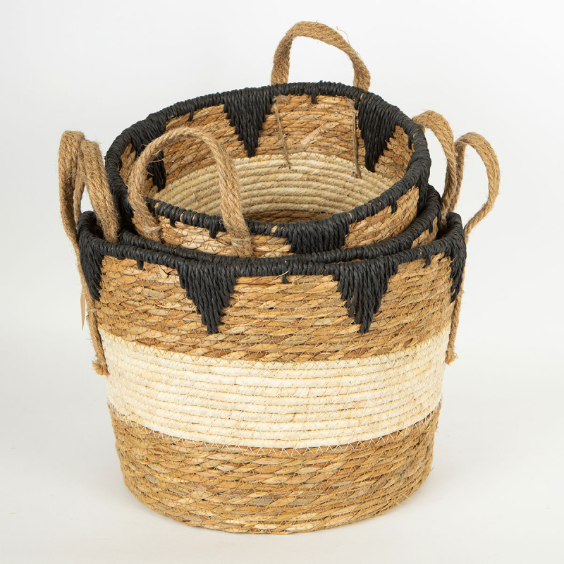 Καλάθια Αποθήκευσης (Σετ 3τμχ) Estheti 752-32011 5207227316524 | Spitishop