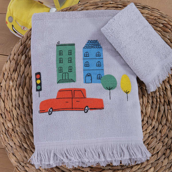 Παιδικές Πετσέτες (Σετ 2τμχ) Nef-Nef Homeware Junior Velocity 420gsm ...