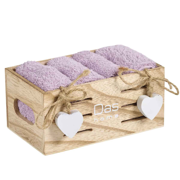 Πετσέτες Δώρου (Σετ 4τμχ) Das Home Soft 4007 5204850244699 | Spitishop