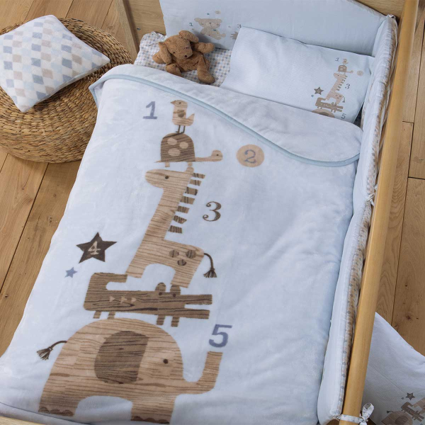 Κουβέρτα Βελουτέ Αγκαλιάς (75x100) Nef-Nef Baby Favorite Toys ...
