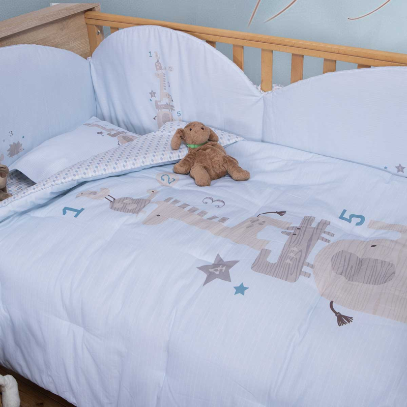 Πάπλωμα Κούνιας (110x140) 2 Όψεων Nef-Nef Homeware Baby Favorite Toys ...