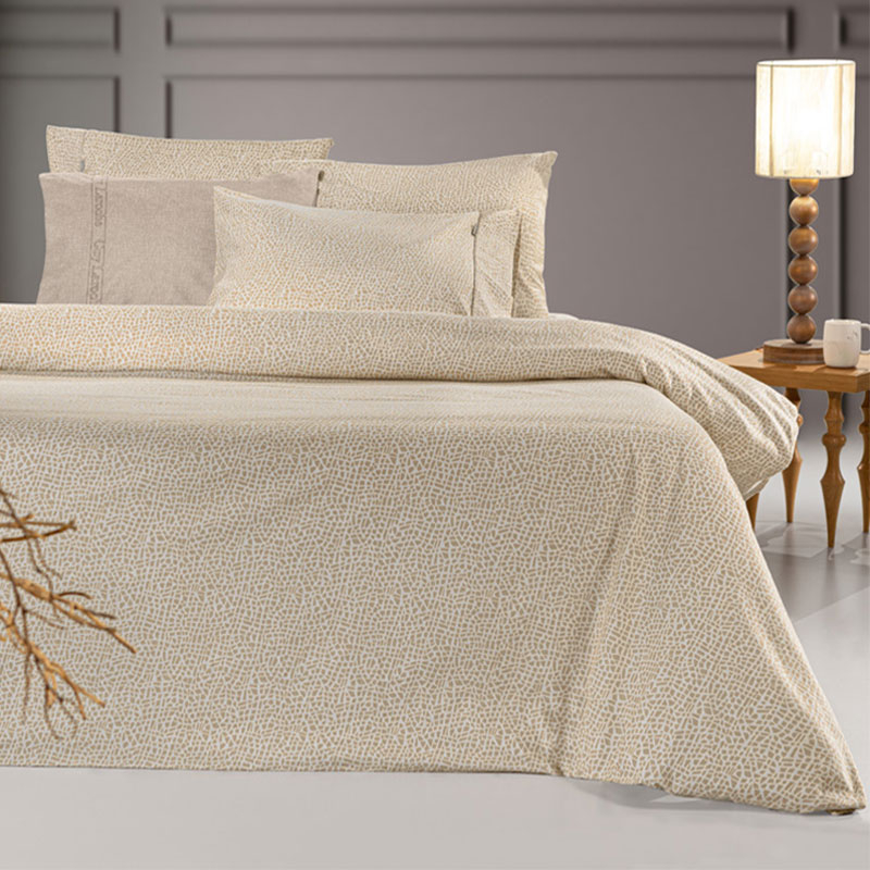 Φανελένια Σεντόνια King Size (Σετ) Guy Laroche Mira Mocca 1110092224226 ...