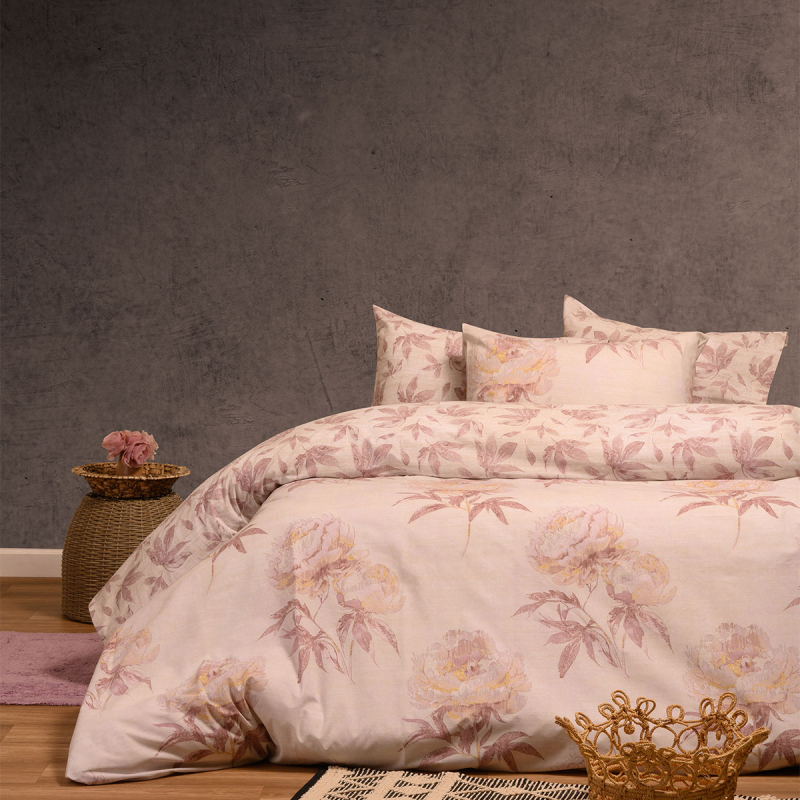 Σεντόνια Μονά (Σετ) Melinen Calvert Rose G.7405685 | Spitishop