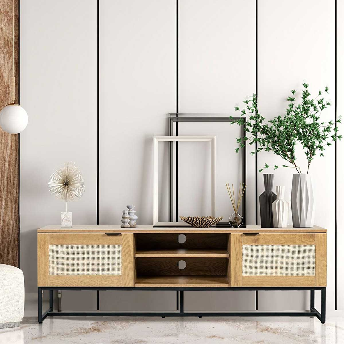 Έπιπλο Τηλεόρασης (150x40x50) Spitishop Sailor TU01-W 888880000935 ...