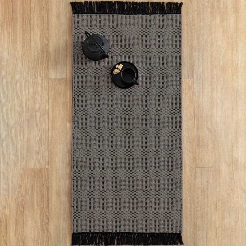 Χαλί Διαδρόμου (60x120) Palamaiki Trini Grey 5205857285517 | Spitishop