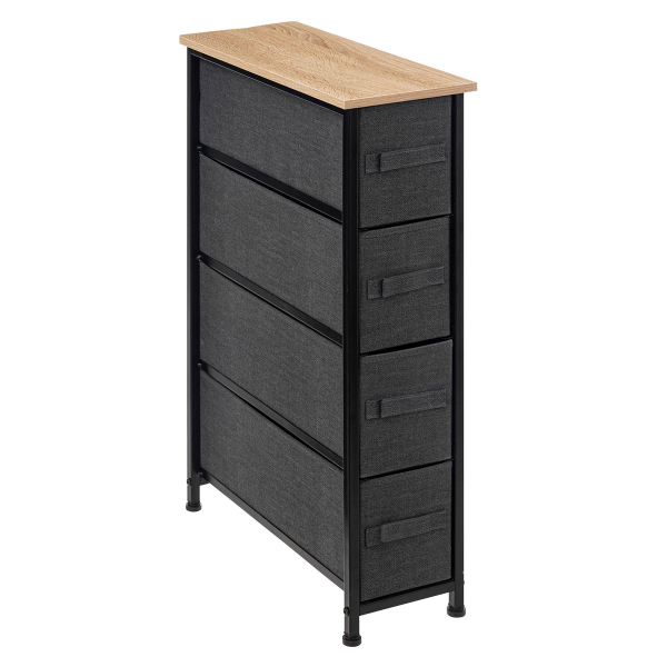 Συρταριέρα 4 Θέσεων (48x20x77) F-V Tissa D.Grey 130140 3560239245490 ...