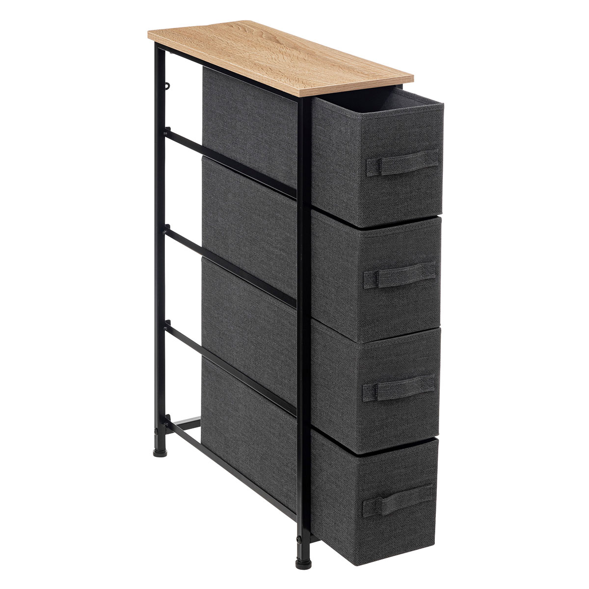 Συρταριέρα 4 Θέσεων (48x20x77) F-V Tissa D.Grey 130140 3560239245490 ...