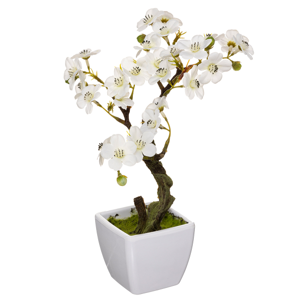 Τεχνητό Λουλούδι Σε Γλάστρα (Φ47x56) A-S White Orchid 136510B ...