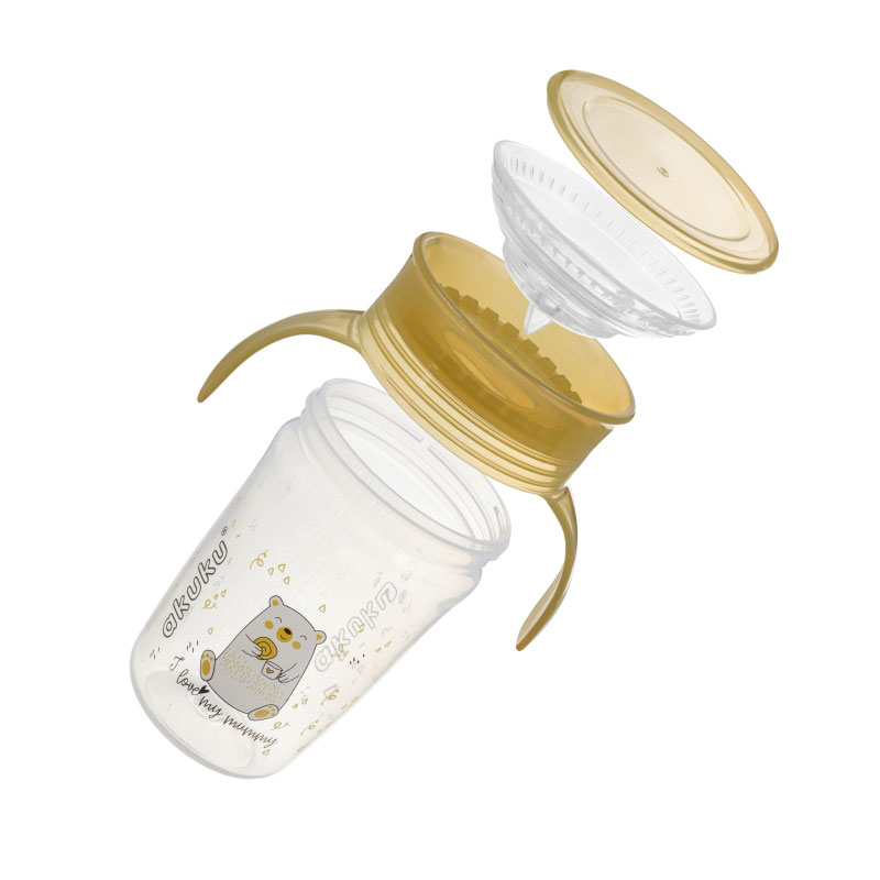 Ποτήρι Εκπαιδευτικό 240ml Akuku Yellow A0670 5907644006700 | Spitishop