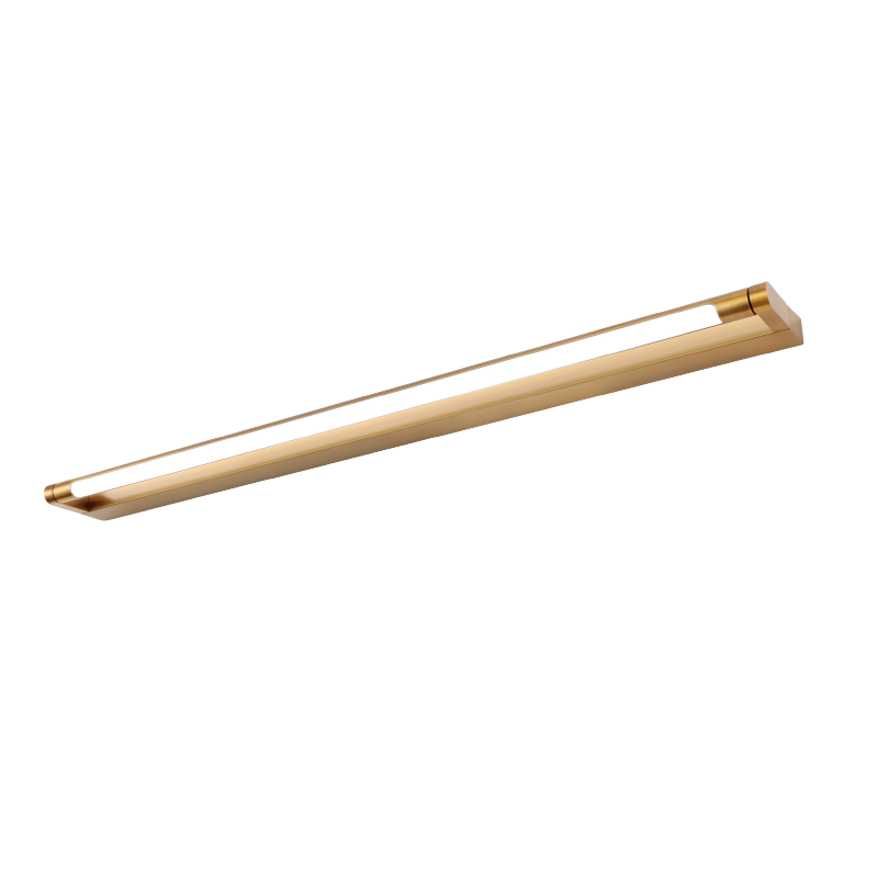 Φωτιστικό Μπάνιου LED Aca Bati PN2834LED81BR Brass 5208055104987 ...