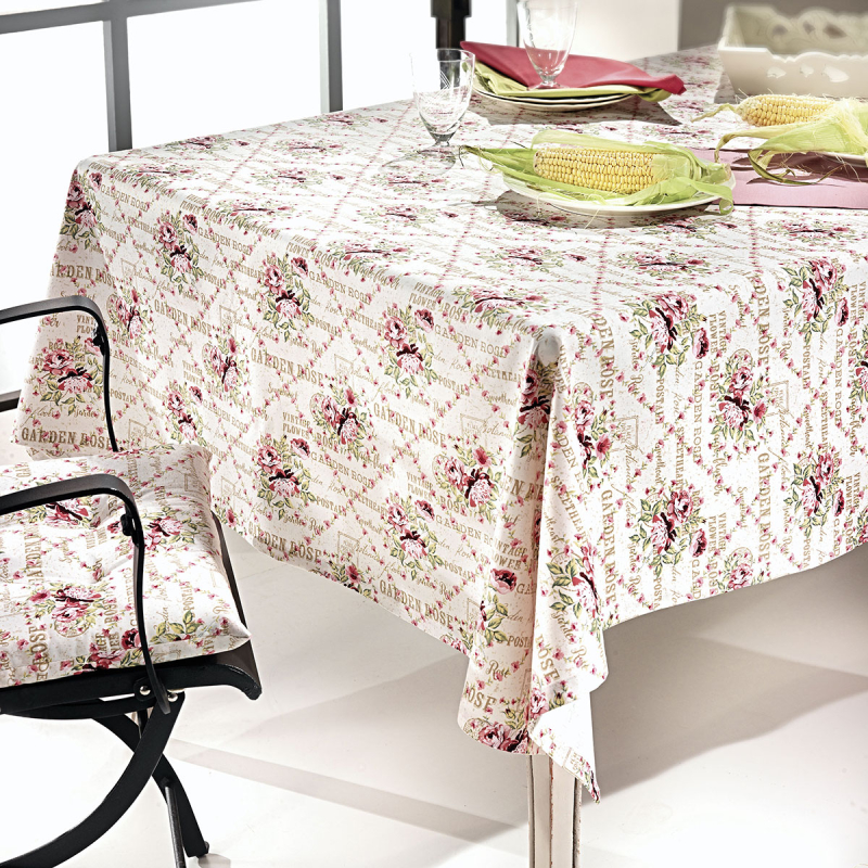 Σουπλά (Σετ 2τμχ) Nima Garden Rose 01 Pink 5206400231555 | Spitishop