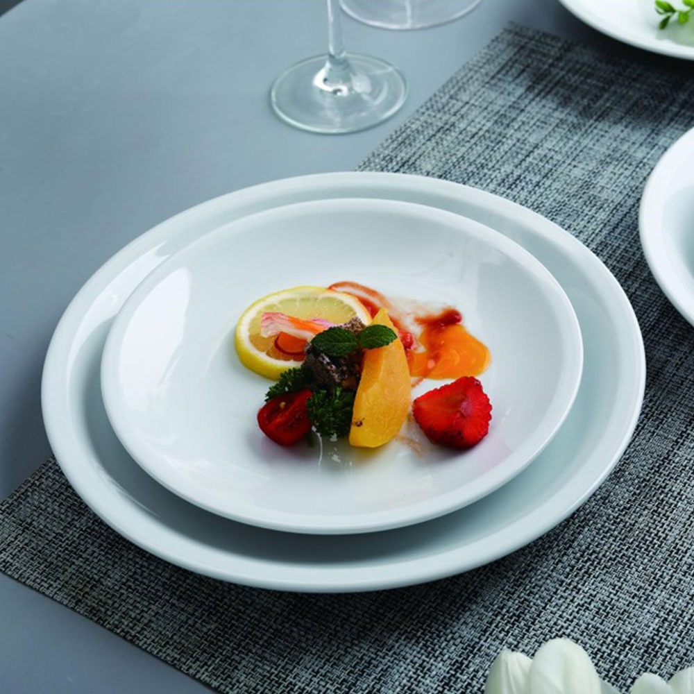 Πιάτο Φρούτου (Φ18.4) Oriana Ferelli Slim Rim Λευκό 5206954051159 ...