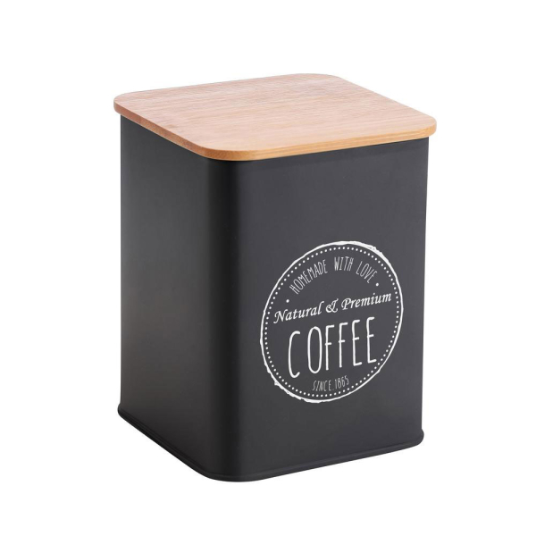 Δοχείο Καφέ (10x10x13.5) Oriana Ferelli Black 5003 5206954059087 ...