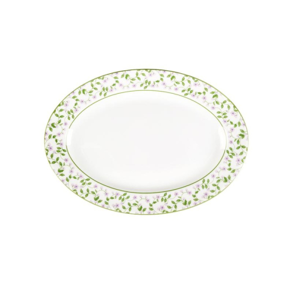 Πιατέλα Σερβιρίσματος Οβάλ (25εκ.) Oriana Ferelli Floral 23245 ...