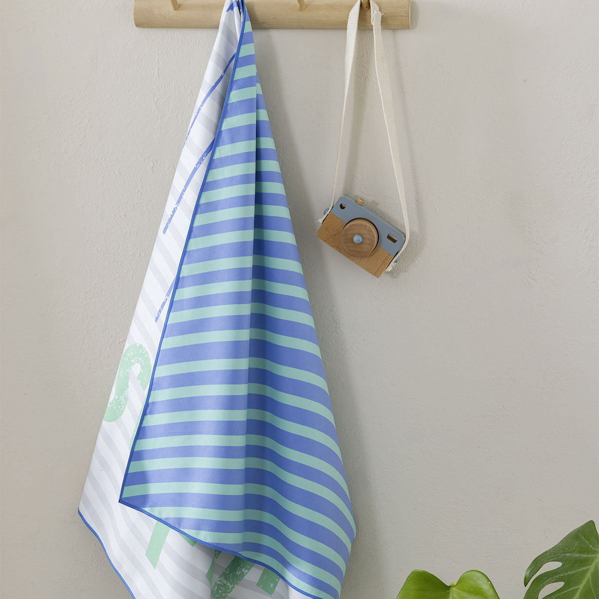 Παιδική Πετσέτα Θαλάσσης Microfiber 2 Όψεων (70x140) Nima Surf ...