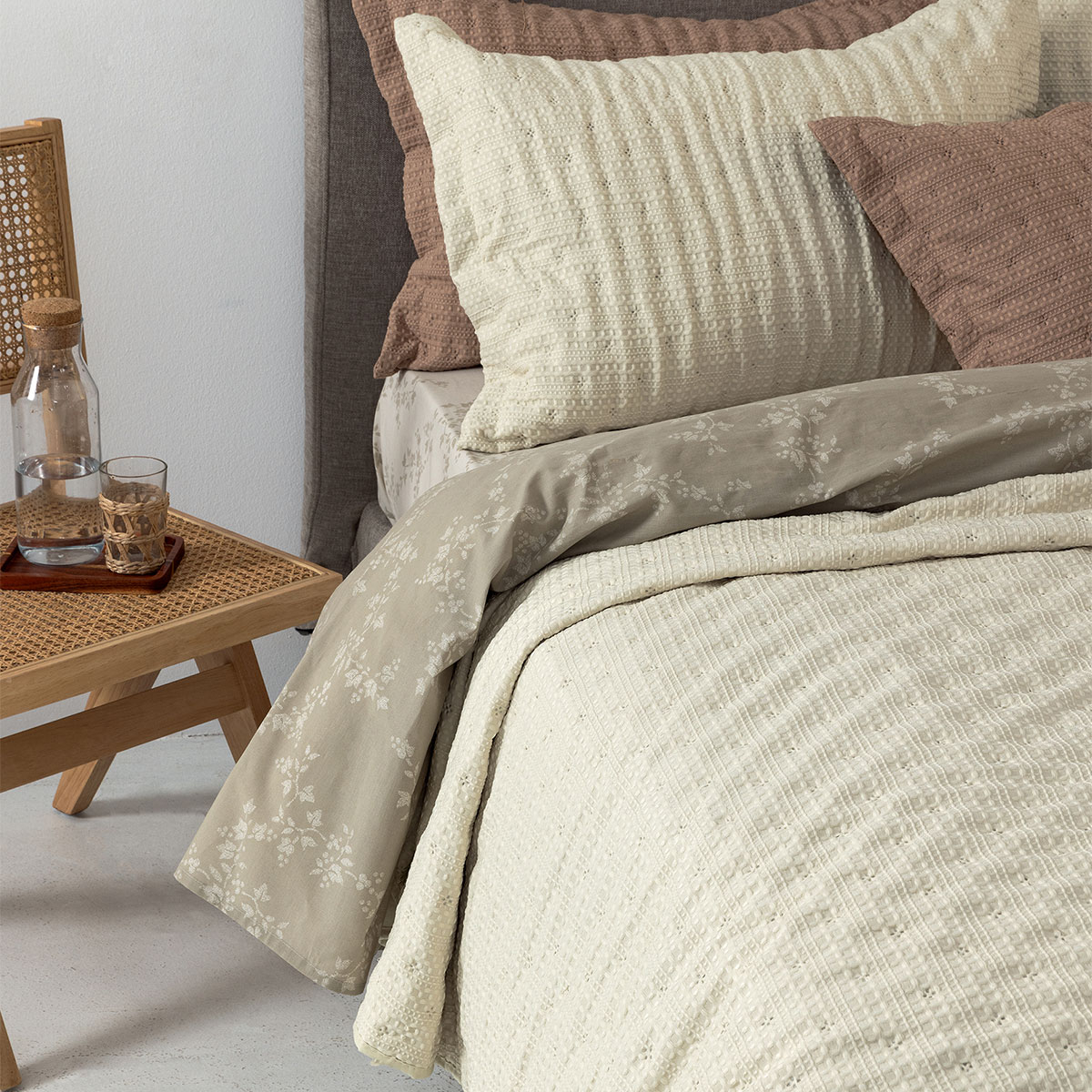 Κουβερλί Μονό (160x240) Palamaiki Tot Ivory 5205857292386 | Spitishop