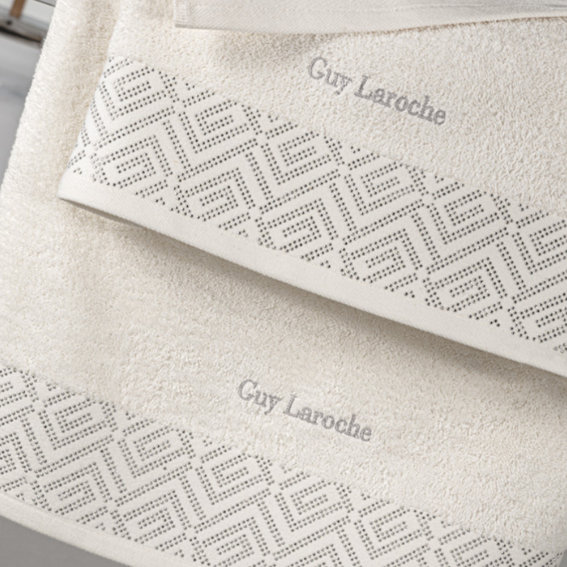 Πετσέτες Μπάνιου (Σετ 3τμχ) Guy Laroche Emblem 500gsm G.1308036 | Spitishop