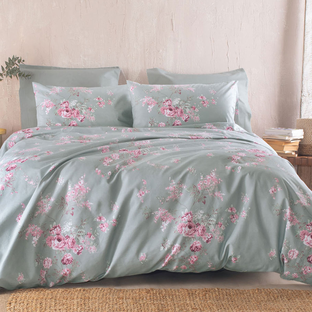 Σεντόνια Υπέρδιπλα (Σετ) Rythmos Nova Springtime Green G.1710280 ...