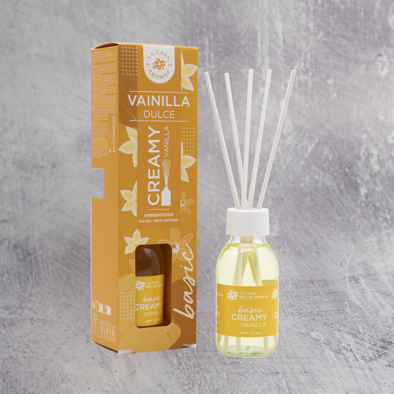 Αρωματικό Χώρου 95ml Με Στικς La Casa De Los Aromas 050399 Creamy ...