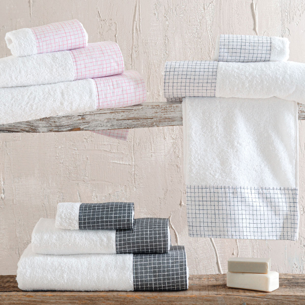 Πετσέτες Μπάνιου (Σετ 3τμχ) Rythmos Pacify 500gsm G.1710451 | Spitishop