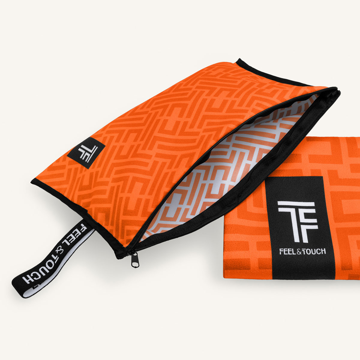 Πετσέτα Θαλάσσης 2 Όψεων + Νεσεσέρ Παραλίας (2τμχ) Feel & Touch Motivo ...