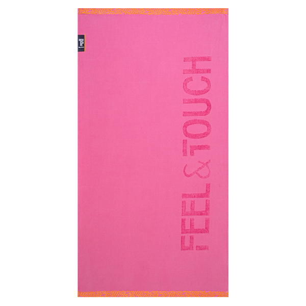 Πετσέτα Θαλάσσης (90x180) Feel & Touch Sunny Fuchsia 1830092124006 ...