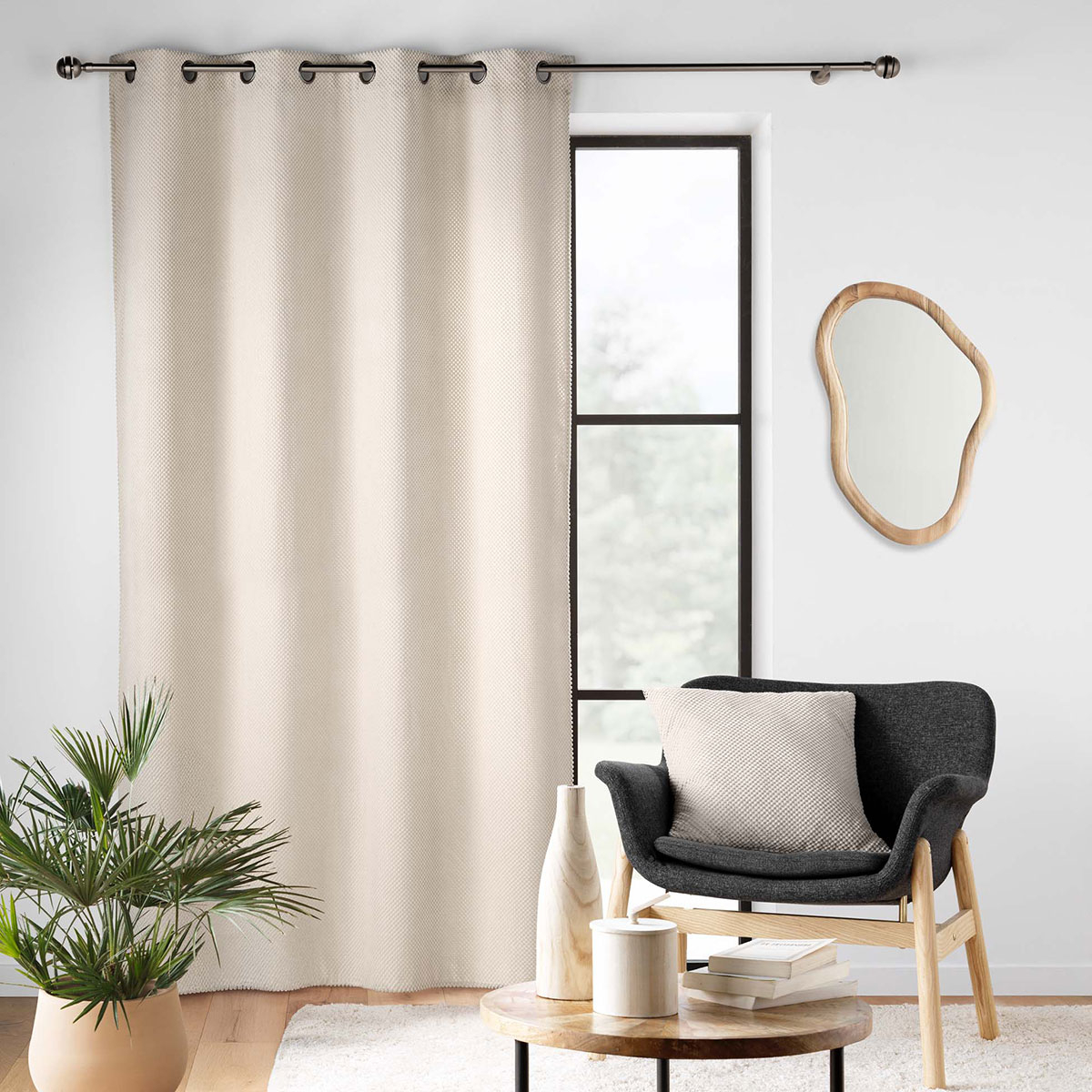 Βελουτέ Διακοσμητικό Μαξιλάρι (45x45) L-C Java Naturel 1612775 ...