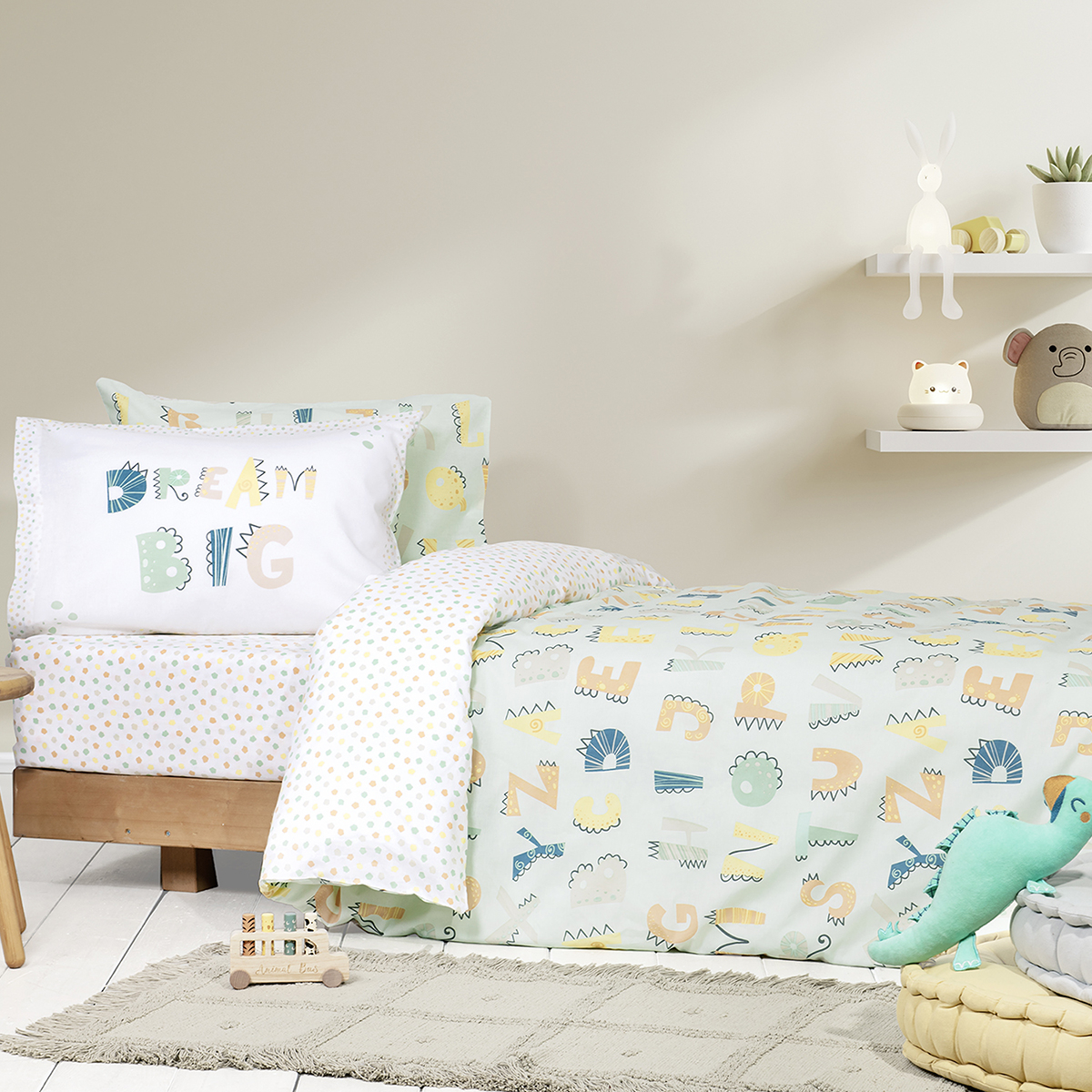 Σεντόνια Μονά (Σετ) Nima Kids Dream Big G.114429 | Spitishop