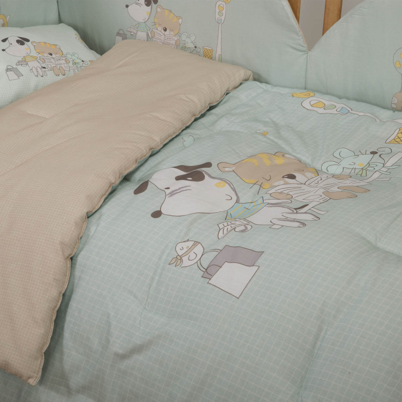 Πάπλωμα Κούνιας (110x140) 2 Όψεων Nef-Nef Homeware Baby Life In The ...