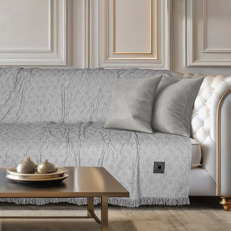 Ριχτάρι Καναπέ Διθέσιου (180x250) Greenwich Polo Club 3950 Grey ...