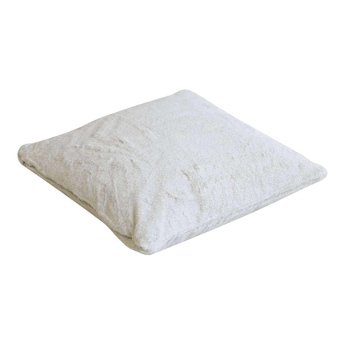 Διακοσμητικό Μαξιλάρι Γούνινο (45x45) Pol Rugs & Mats Rabbit Cream ...