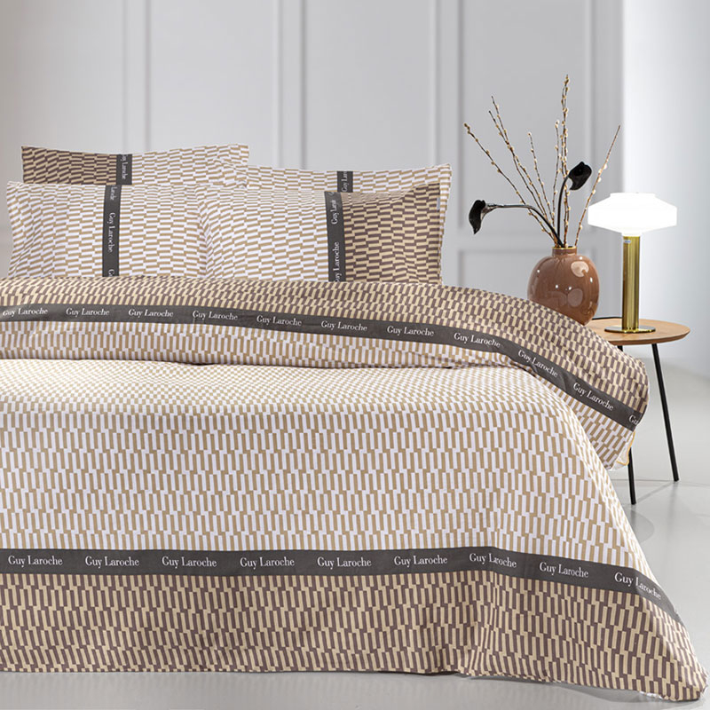 Σεντόνια King Size (Σετ) Guy Laroche Status Beige 1110092225101 | Spitishop