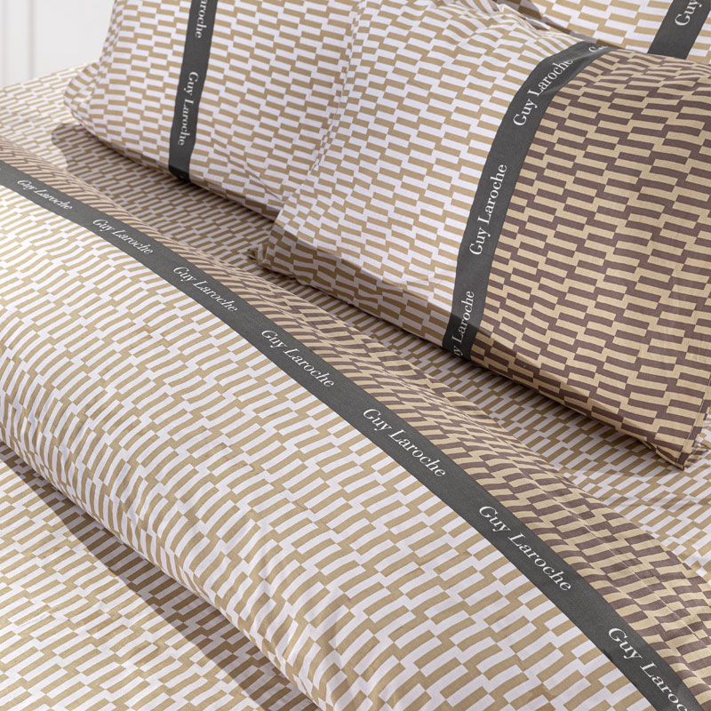 Σεντόνια King Size (Σετ) Guy Laroche Status Beige 1110092225101 | Spitishop