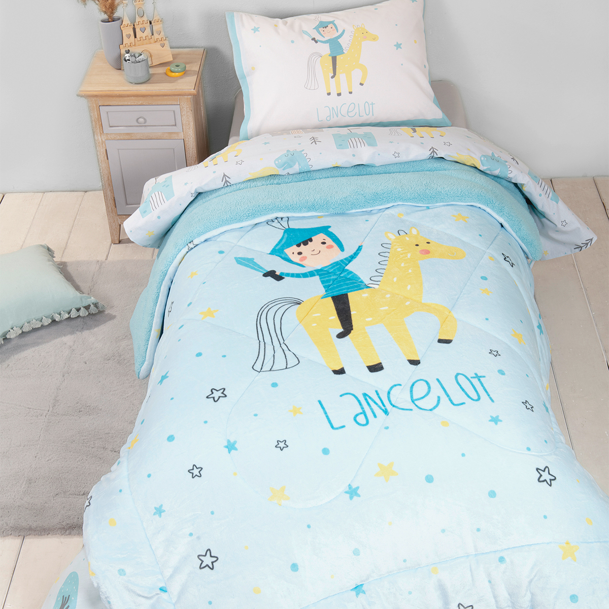Κουβερτοπάπλωμα Μονό (160x240) Nima Kids Lancelot 5206482168633 | Spitishop