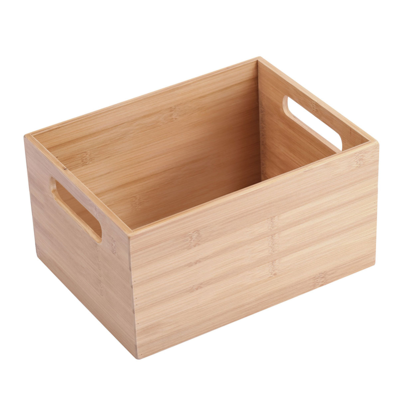 Κουτί Αποθήκευσης (26x18.5x16.5) Estia Bamboo Essentials 02-31435 ...
