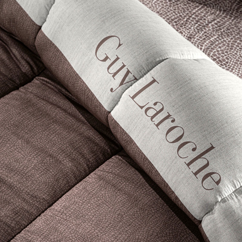 Παπλωματοθήκη Υπέρδιπλη (225x245) Guy Laroche Safari Choco ...