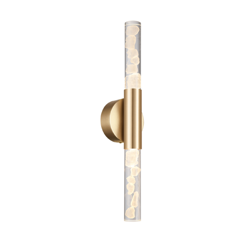 Απλίκα Τοίχου LED 3 CCT Aca Oasis CN2W13PGCCT Brass Gold 5208055110087 ...